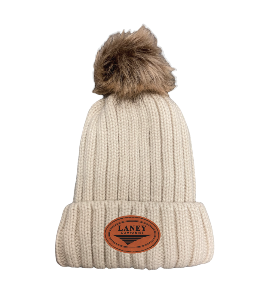 Ladies Leather Patch Beanies – 795 Points – Laney Companies Employee ...